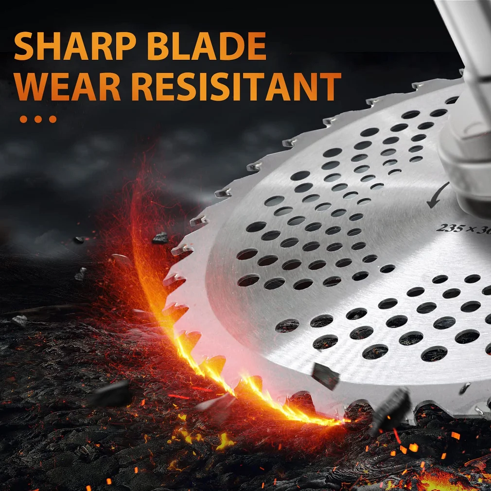 10 Inch Brush Cutter Grass Trimmer 40t Brush Cutter Blade For Garden ...