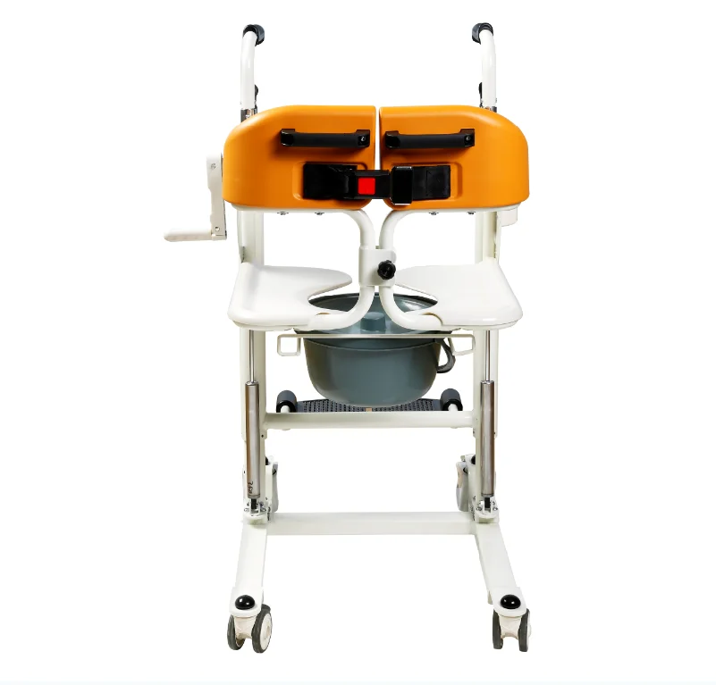 Wholesale Manual Crank Patient Transfer Lifting Chair