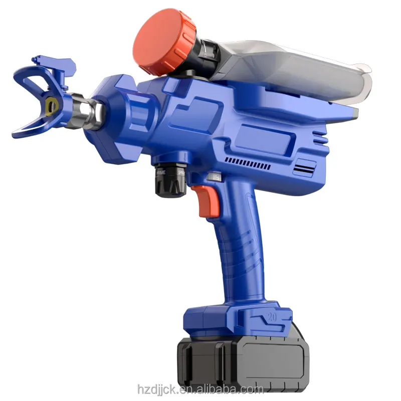 Lithium Battery High Voltage Airless Spray Machine Gun