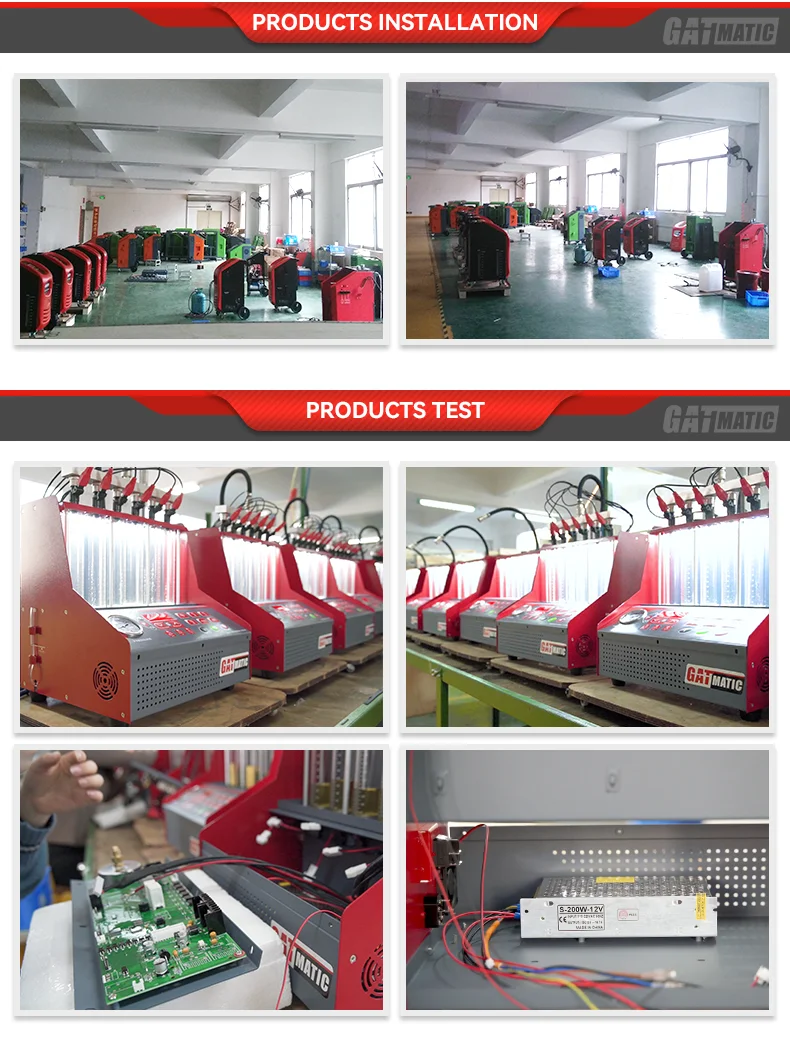 Auto Repair Injector Cleaning Machine Car Ultrasonic Fuel Common Rail ...