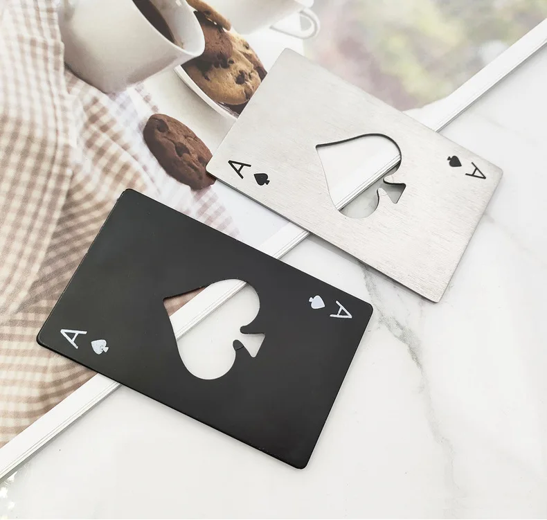 Jetshark Spade A Credit Card Bottle Opener Creative Poker Shaped ...