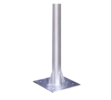 High Quality Round Metal Fencing Tube Post - Galvanized