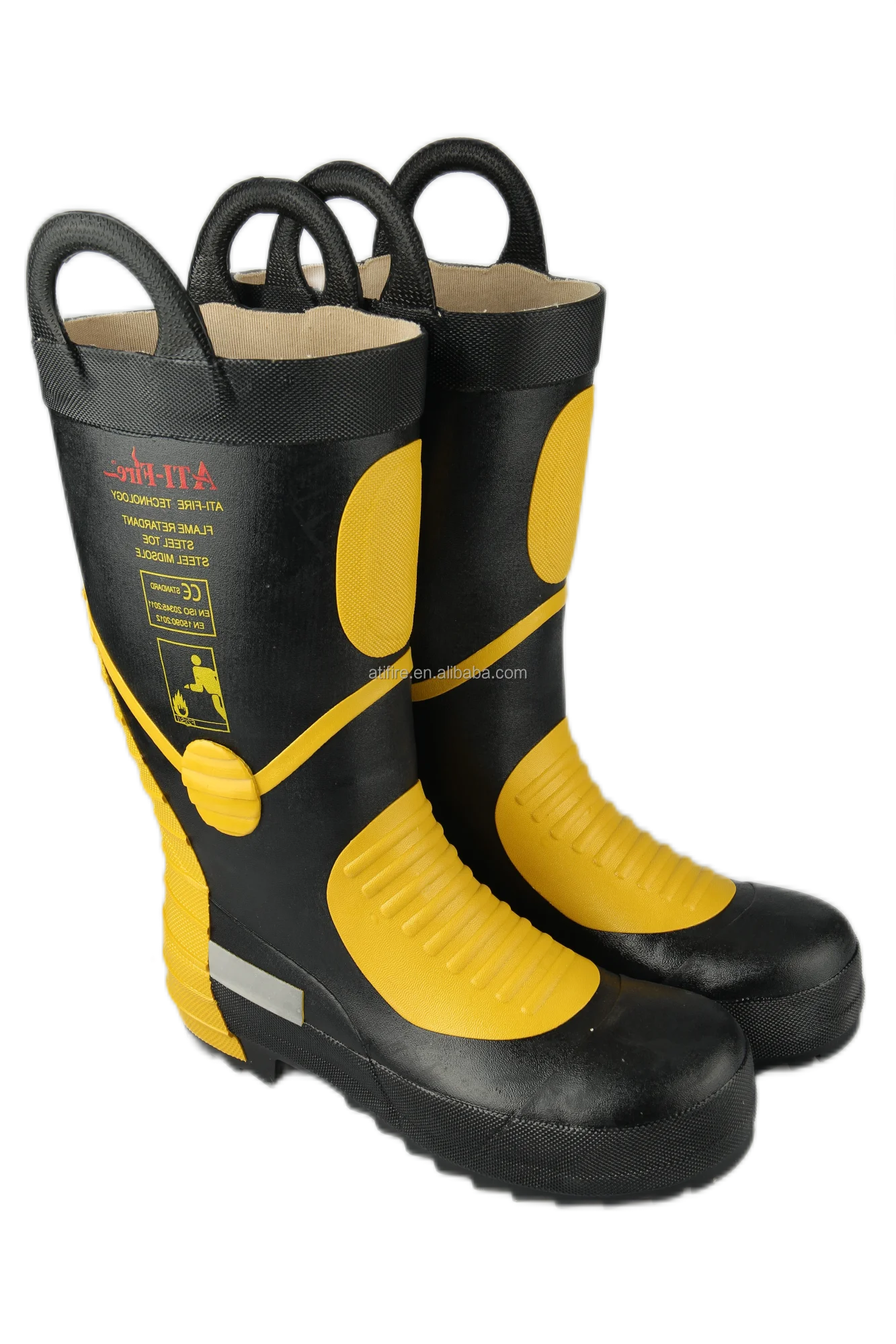 High Quality Waterproof Fireman Boots - Fire Fighting Safety