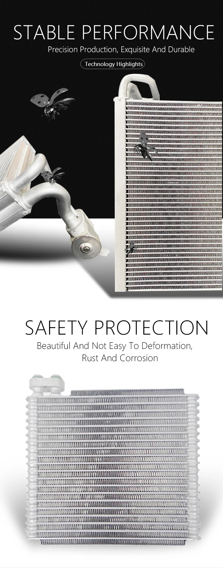 Hollysen Auto AC Evaporator for Toyota HIACE - 1 Year Warranty