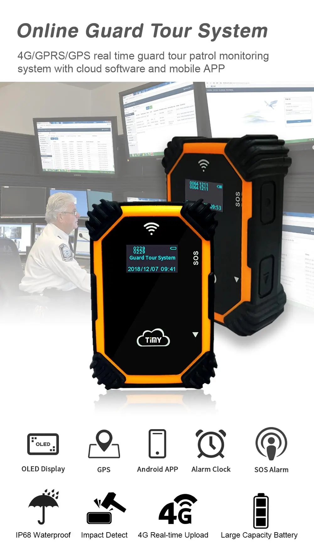 Upgraded Guard Tour System - Efficient Online Patrol Monitoring