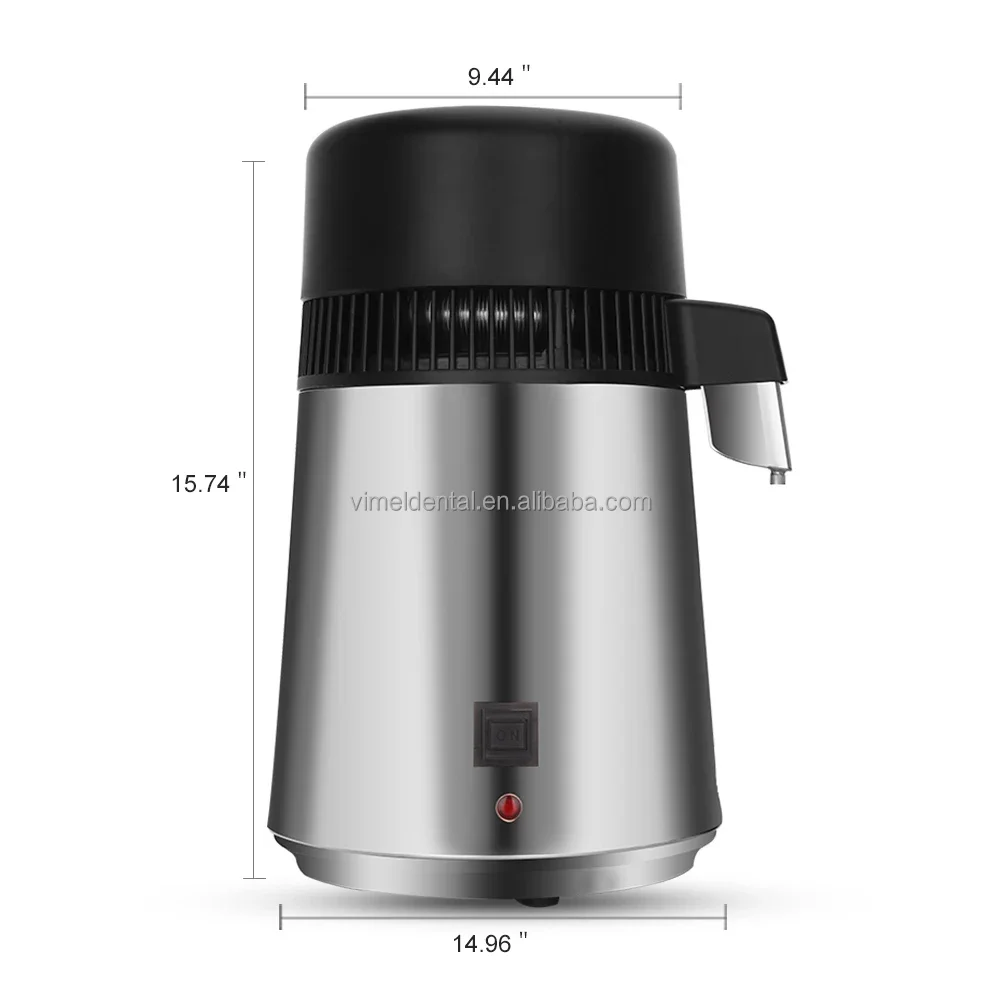 4L Stainless Steel Water Distiller - Pure & Safe Hydration