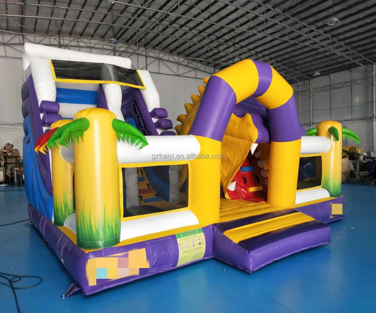 Funny Play Inflatable Pink Slide / Small Pink Inflatable Slide For ...