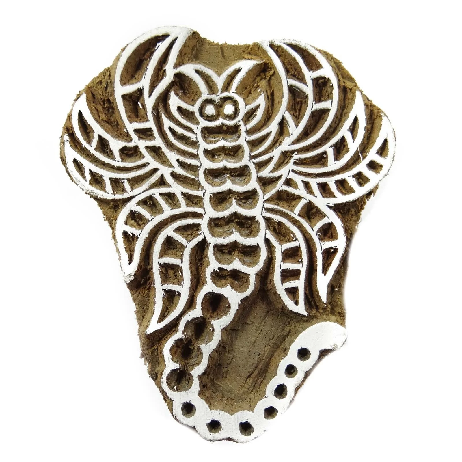 Scorpio Design Wooden Stamp With Printed Block For Decorative Use - Buy ...