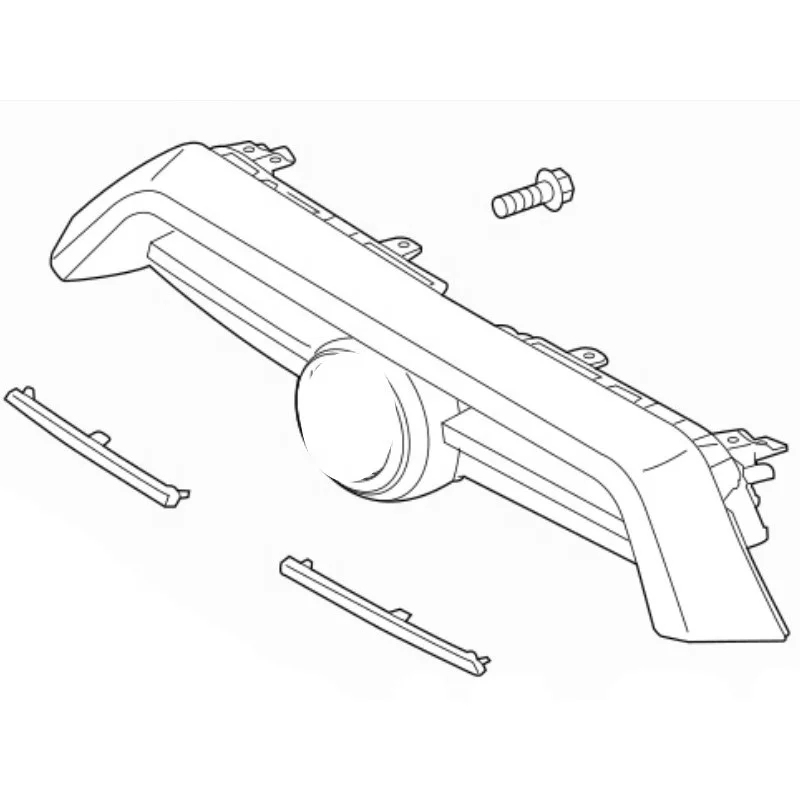 Car Spare Parts For Toyota 4runner Body Kits Front Bumper Grille 2020 ...