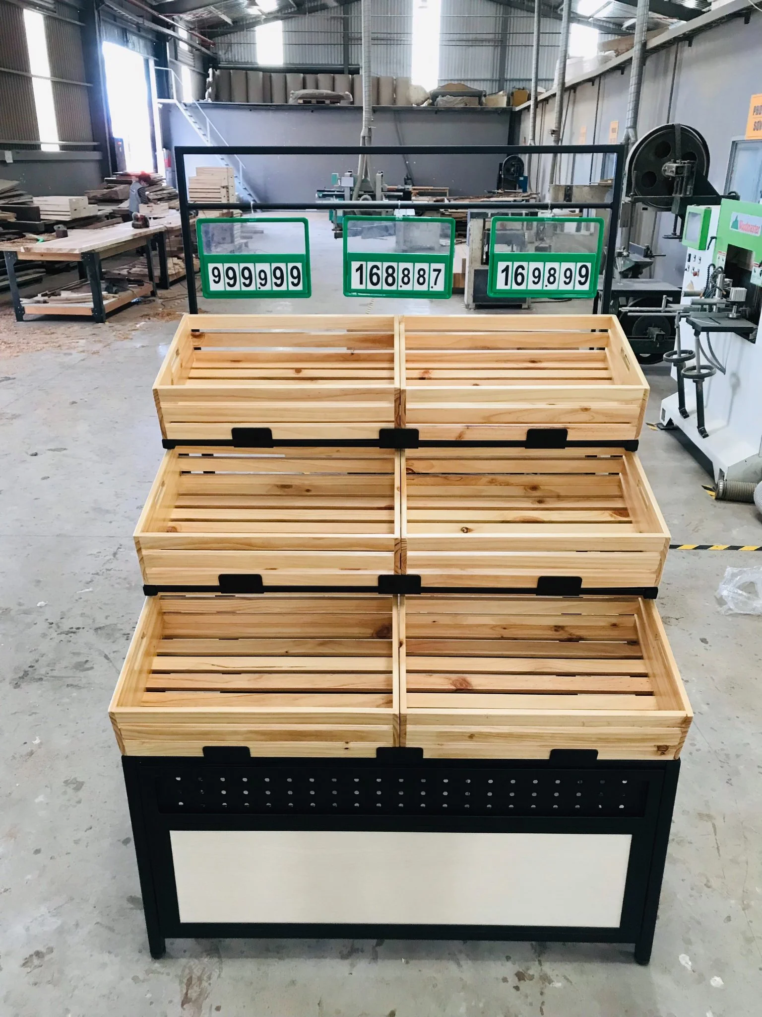 ADong Customized Supermarket Vegetable Rack Fruit Display Stand Shelf ...