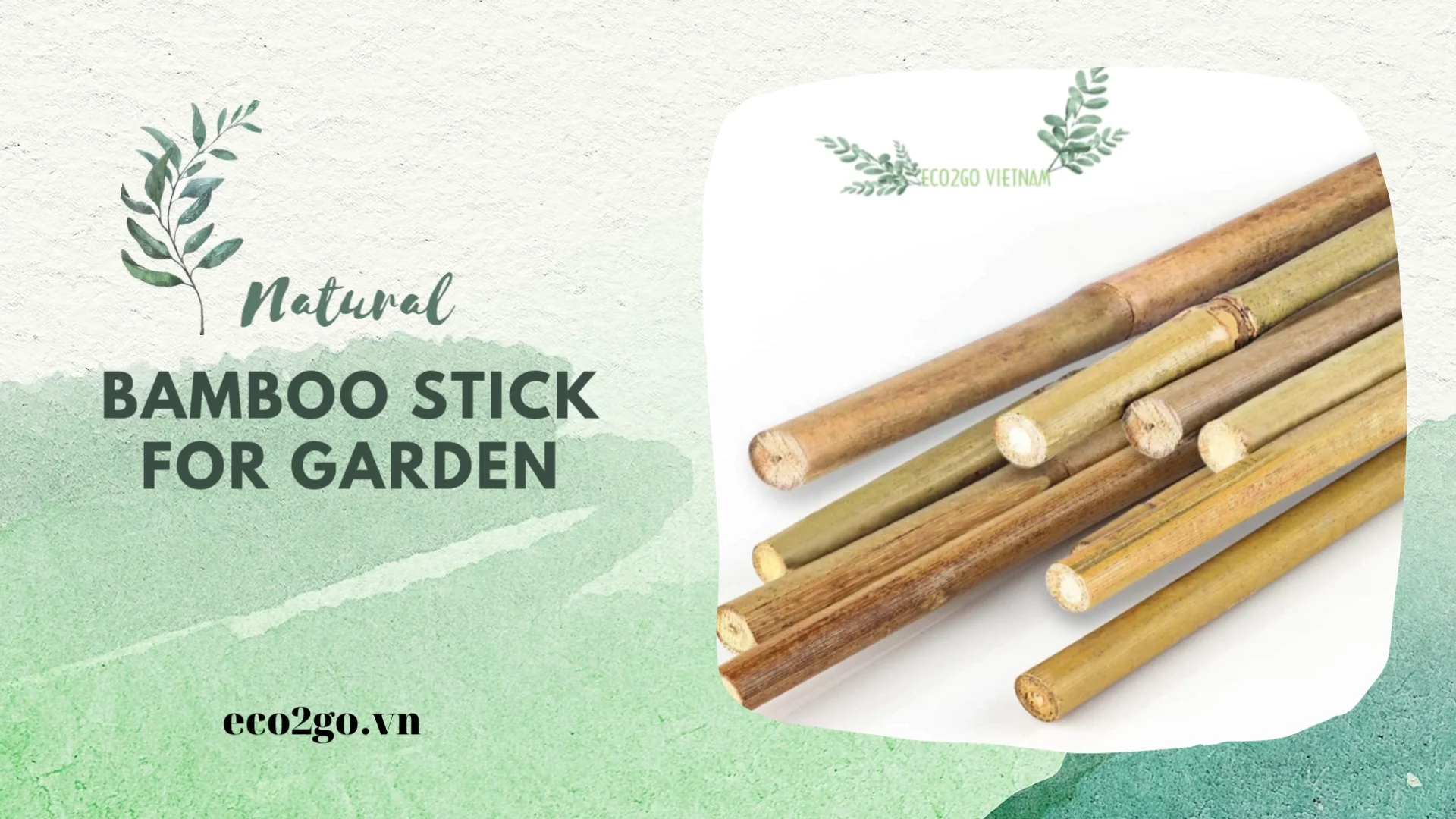 Bamboo Sticks Viet Nam / Natural Eco-friendly Plant Stakes Supports ...