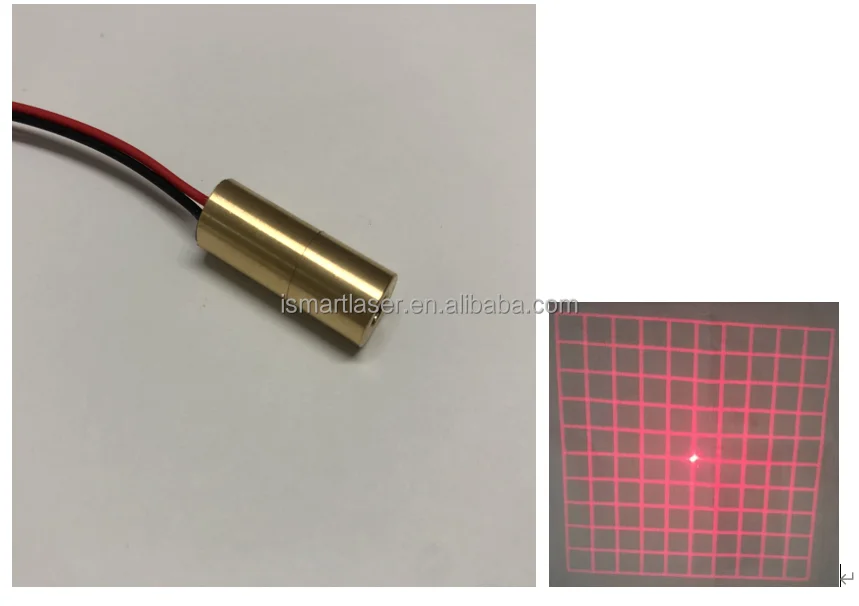 9x20mm 635nm 20mw Grid Pattern Laser Diode Module for Industry