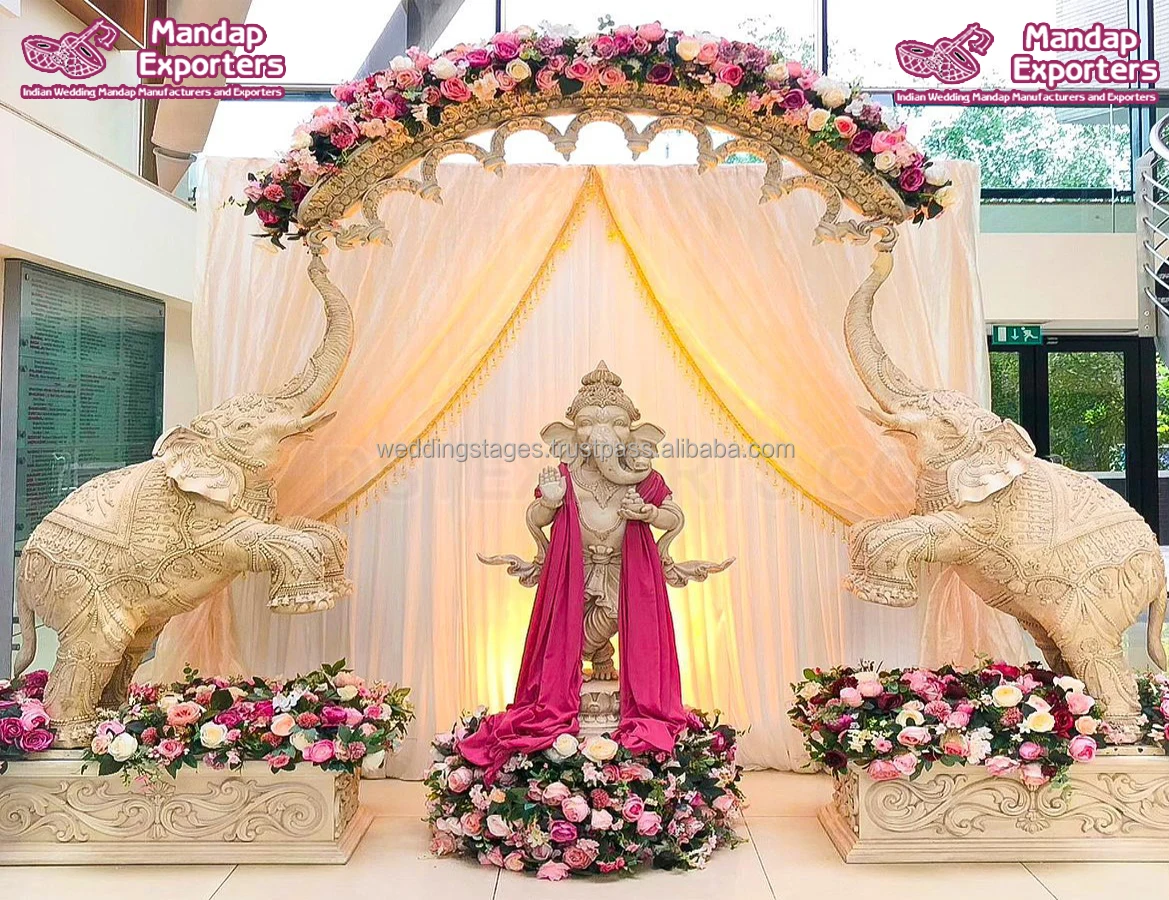 Malaysian Modern Wedding Entrance Decor Props Inspirational Fiberglass ...