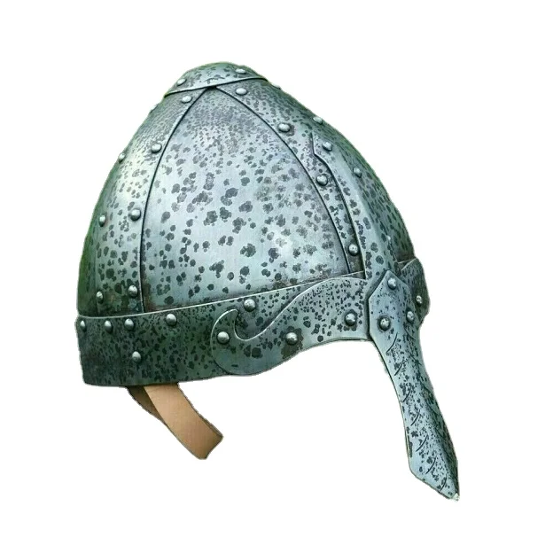 Viking Helmet 18ga Sca Medieval Viking Norman Nasal Helmet Knight - Buy ...
