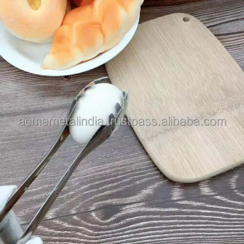 Food Serves Tong For Modern Golden Shining Color Luxurious Look ...