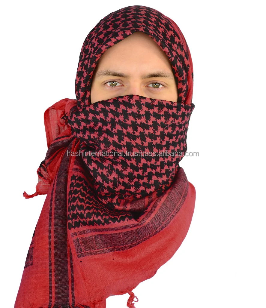 High Quality Muslim Islamic Shemagh - 100% Cotton Keffiyeh