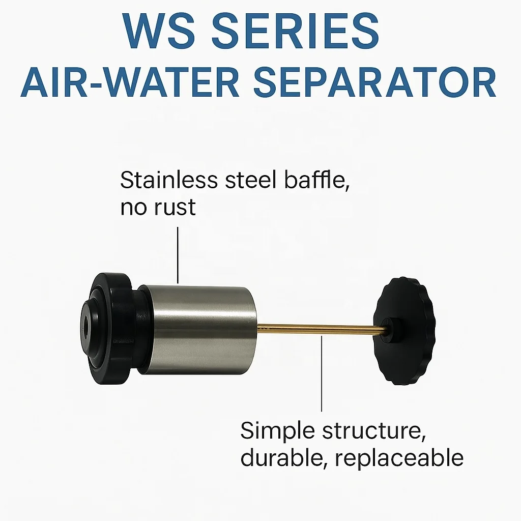 1 2 air Compressor Water Separator AIRMAX Cyclone Separator Water ...