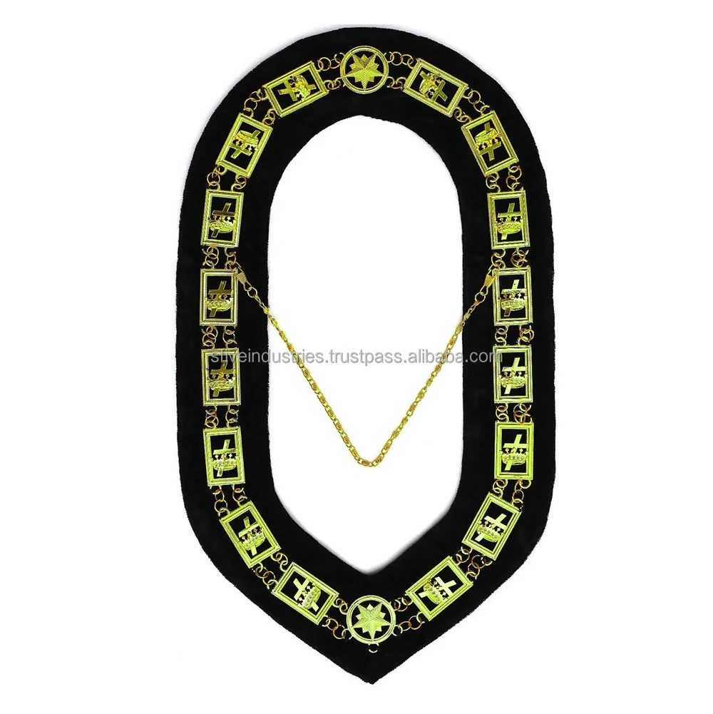 Oem Design Masonic Regalia Uniform Chain Collars Adults Unisex Masonic ...