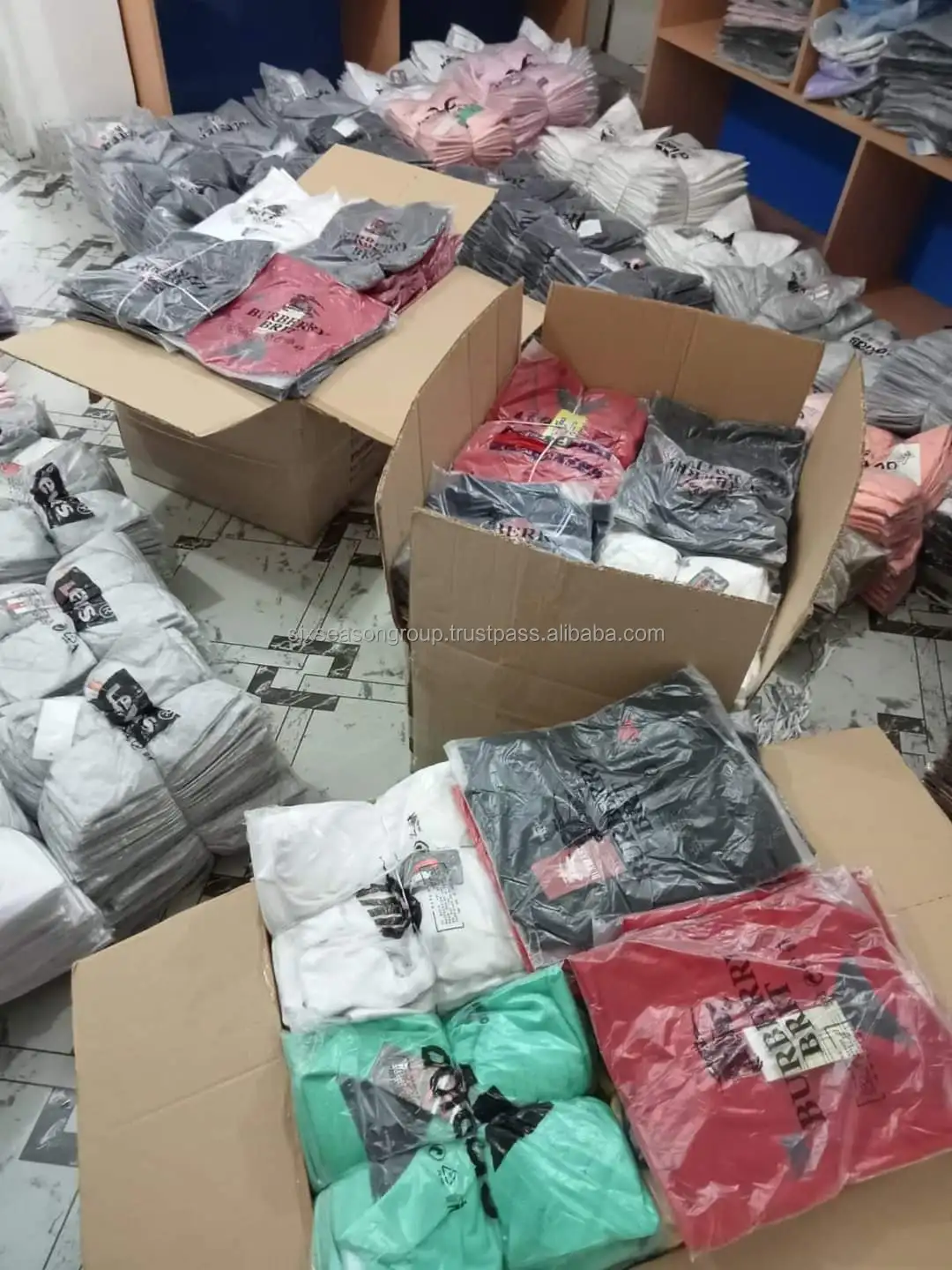 Surplus Branded Stock Lots Apparel Leftover Overruns T-shirt Men ...