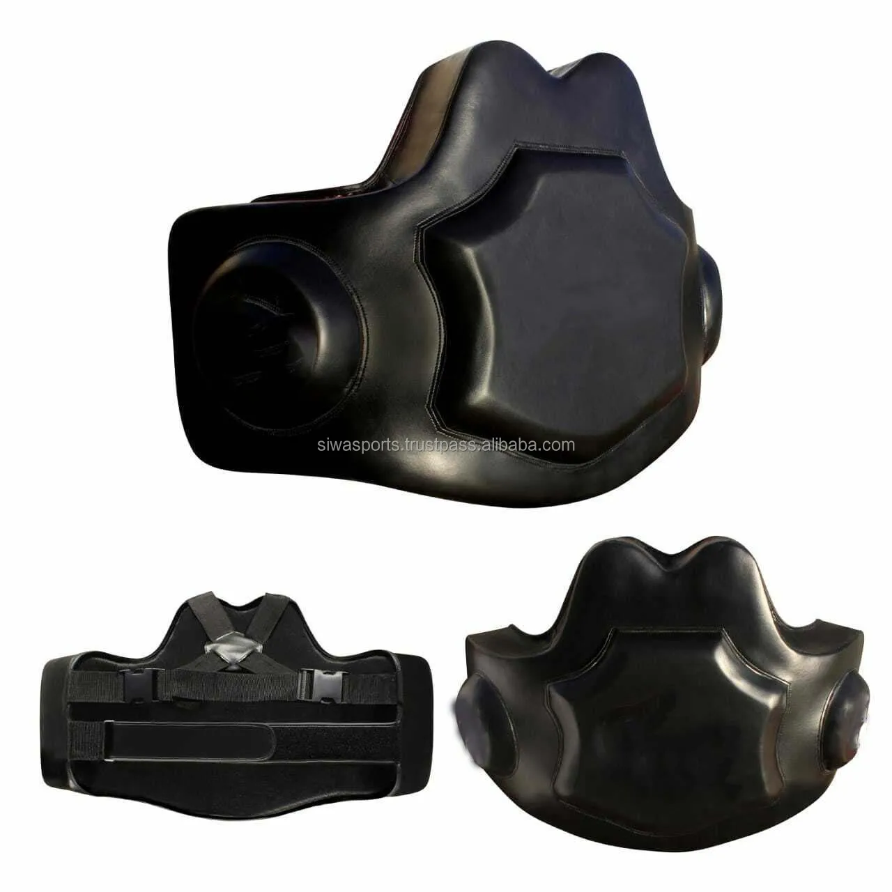 Custom Design Body Boxing Belly Guard Boxing Pad Mma Sparring Muay Thai ...