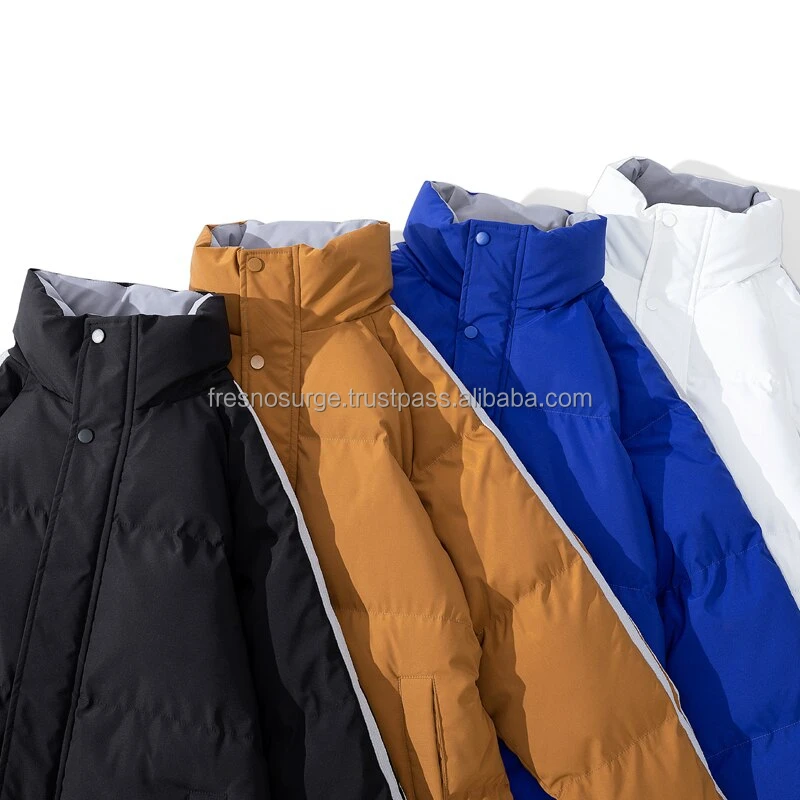 OEM 2024 High Quality Custom Puffer Jacket Winter Quilted Windbreaker ...
