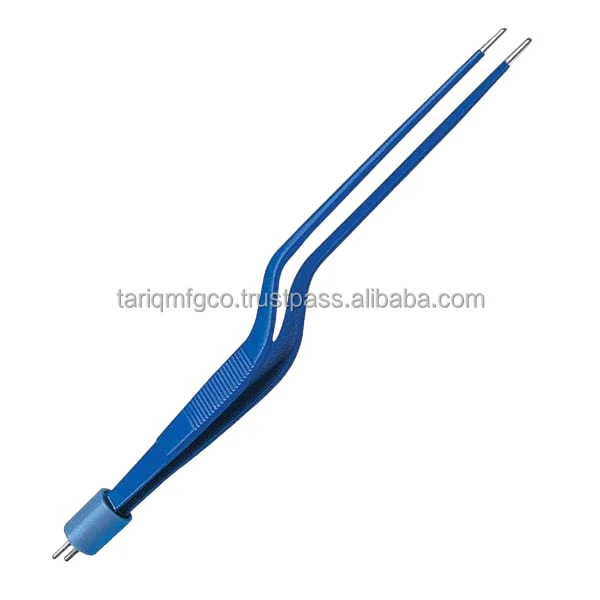 New Arrival European Bipolar Forceps Bayonet Angled Up Electrosurgical ...