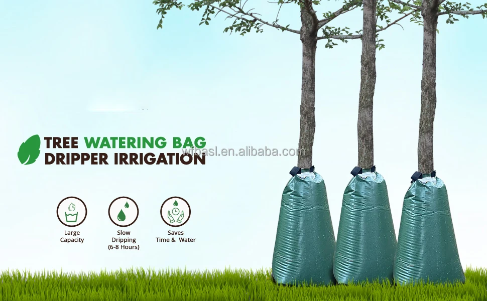 20 Gallon Tree Watering Bags - Efficient Drip Irrigation