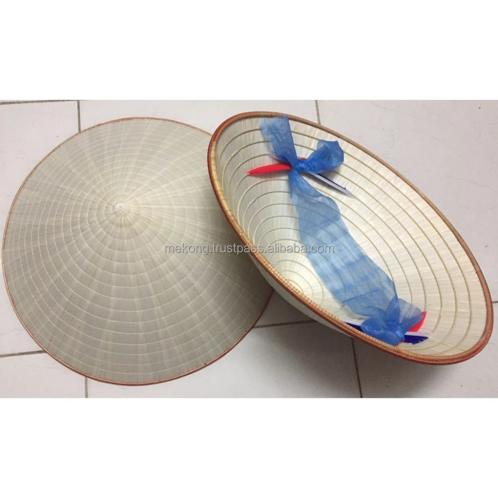 Wholesale Natural Grass Non La Vietnamese Traditional Hat Palm-leaf ...