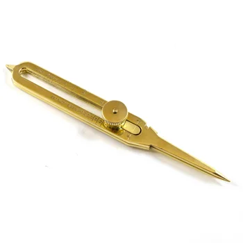 Solid Brass Divider Drafting Proportional Tool Still Tip Navigational ...