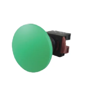 22mm Mushroom Head Push Button Green 1no 1nc - Buy Push Button Mushroom ...