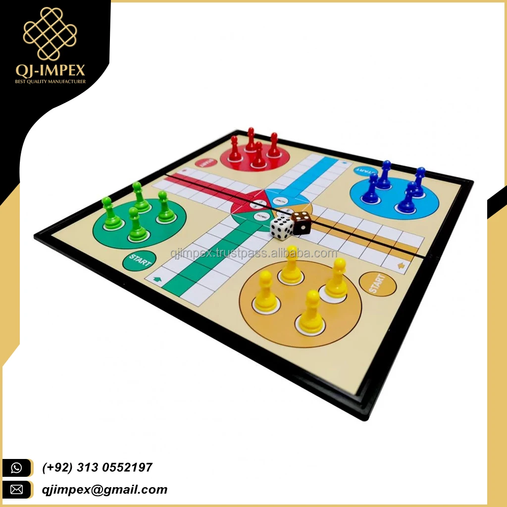 High Quality Ludo Game - Customized Fun for Kids & Friends