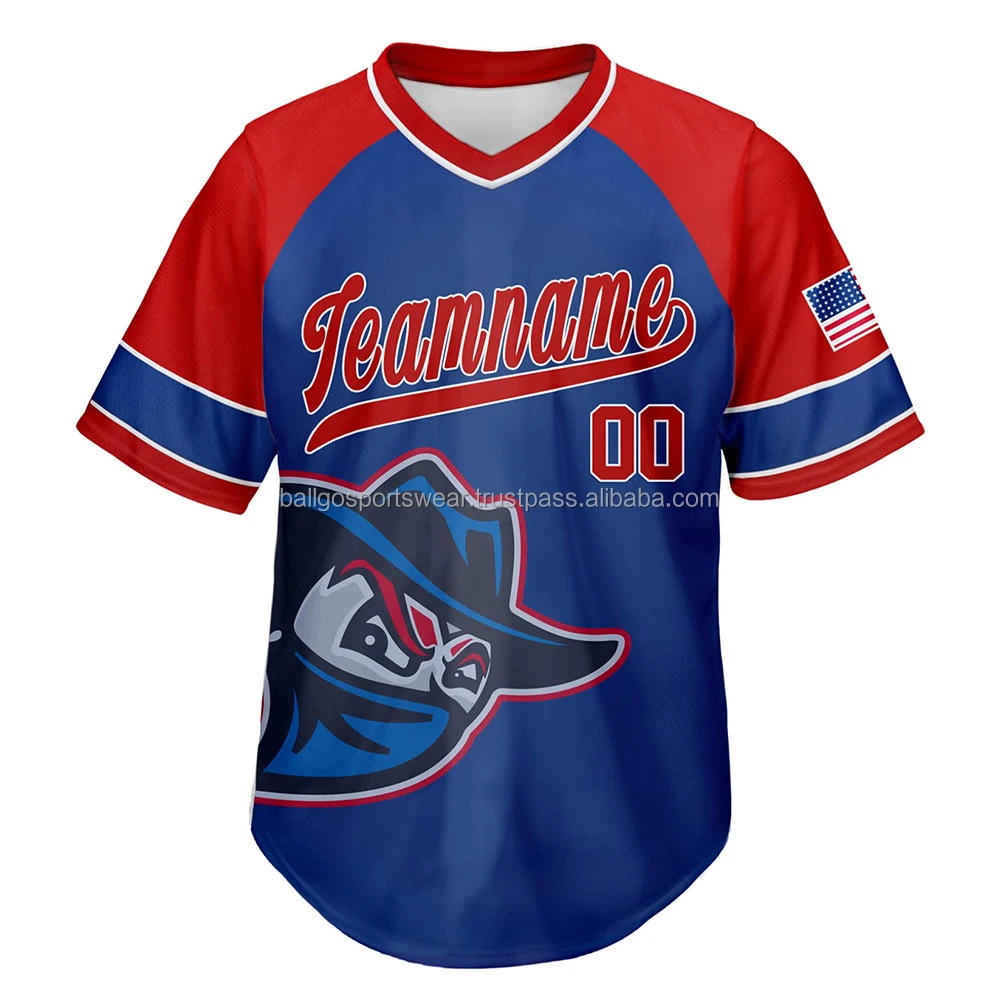 Custom Softball Jerseys - Sublimation with Personalized Logo
