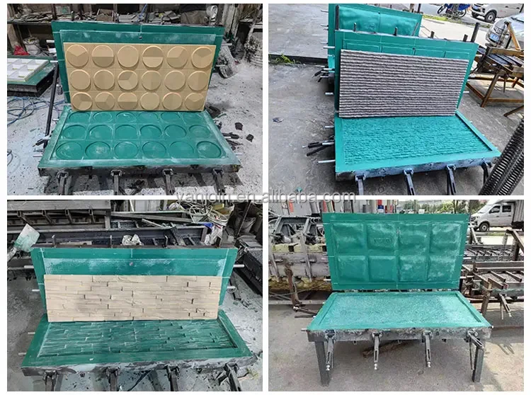 Veneer Pu Stone Wall Panel Polyurethane High Pressure Foaming Machine ...