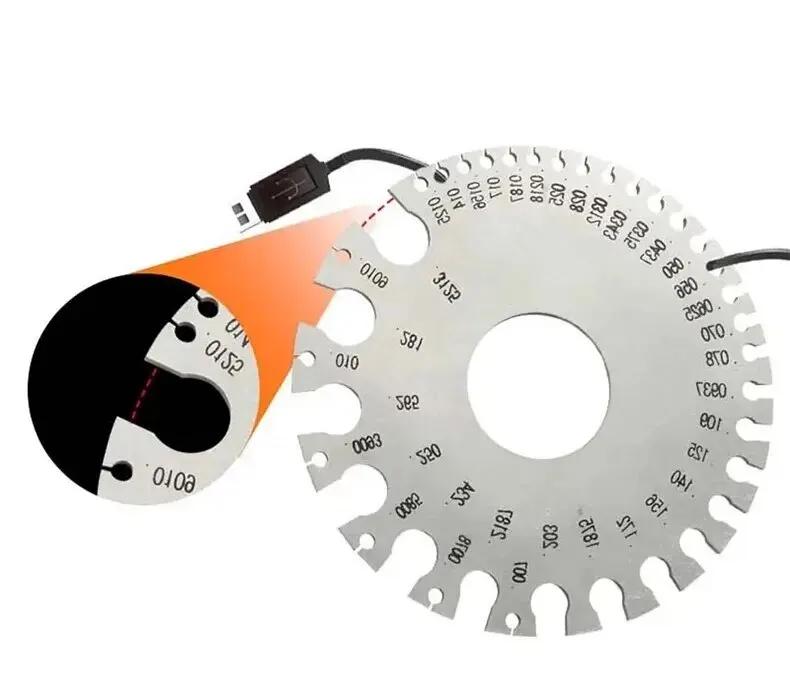 Welding Seam Inspection Ruler Thickness Gauge Measurement Tool ...