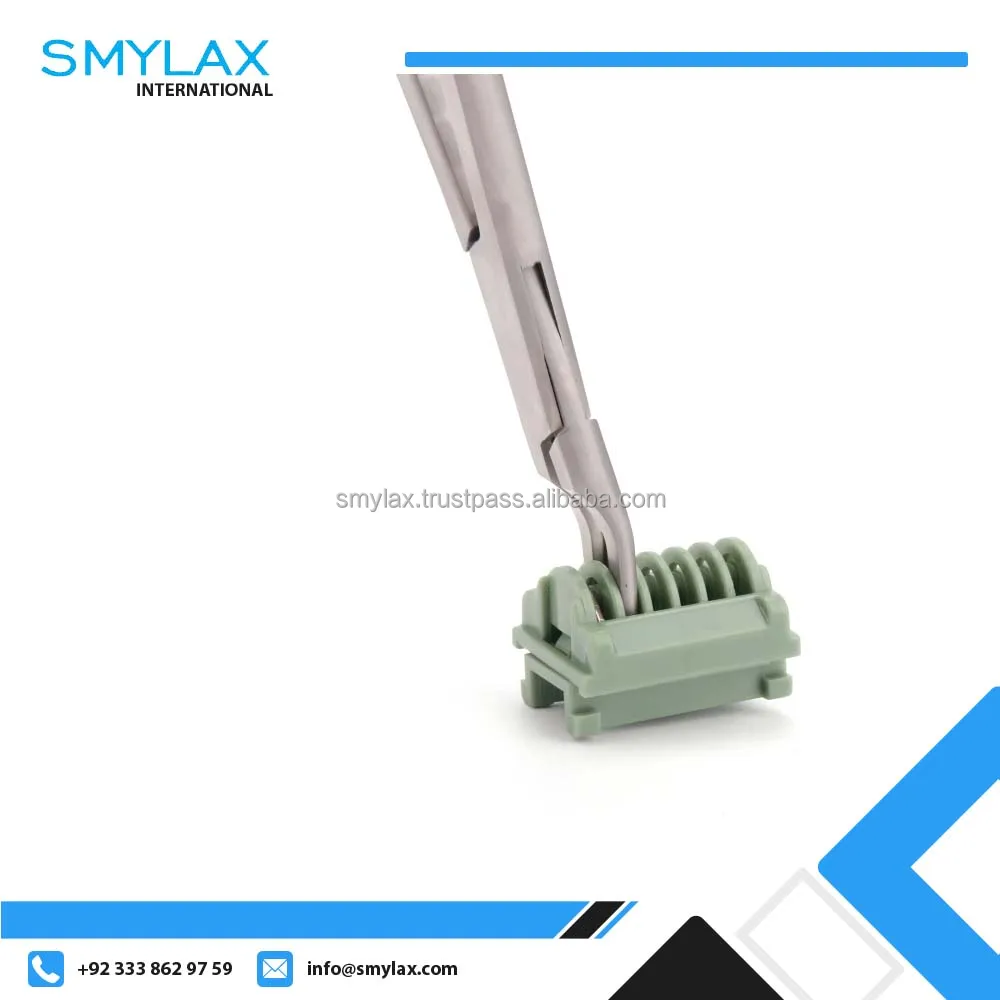 Open Surgery Laparoscopy Titanium Clips Applicator Laparoscopic ...