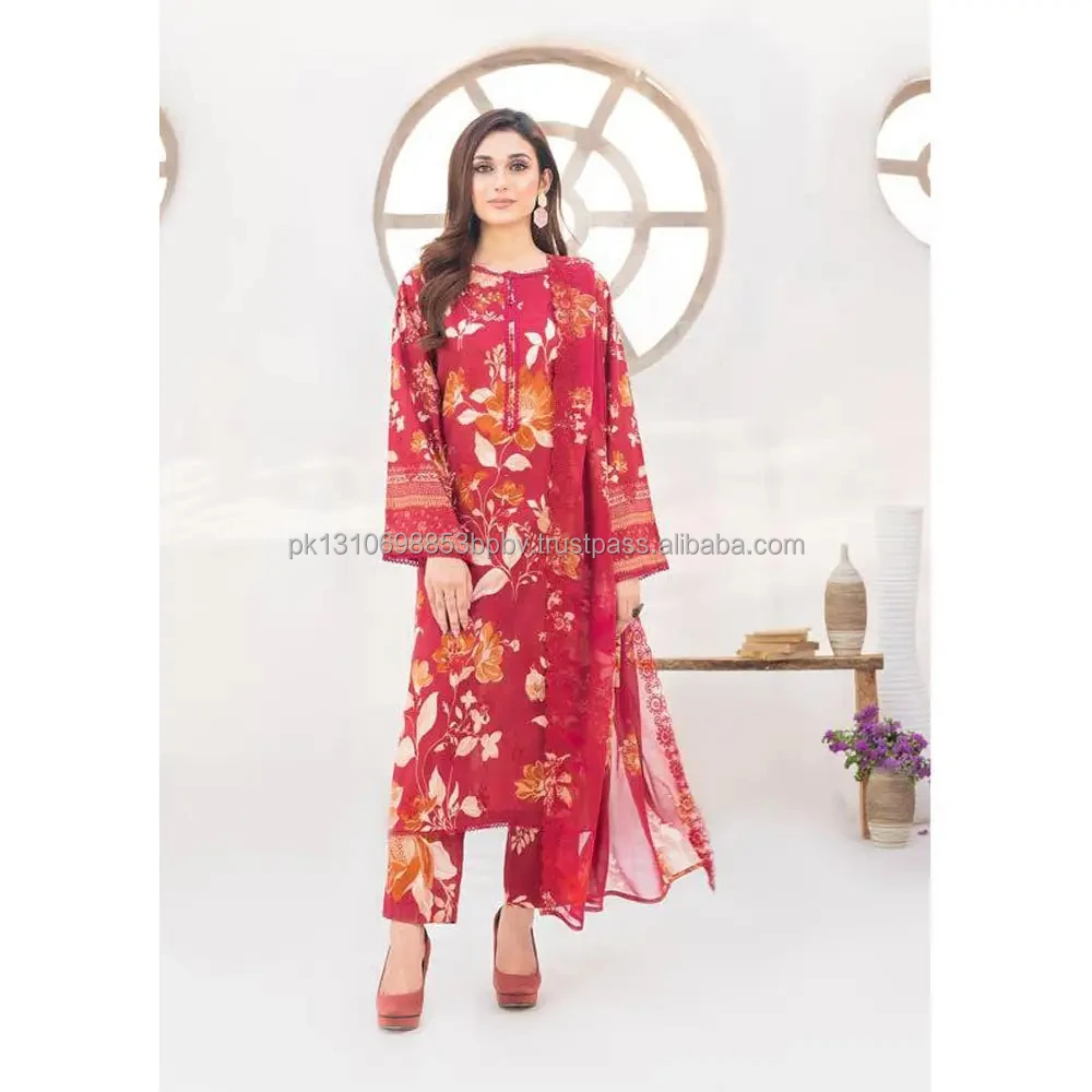 Latest Collection Pakistani Shalwar Kameez Suit Women Casual Pakistani ...