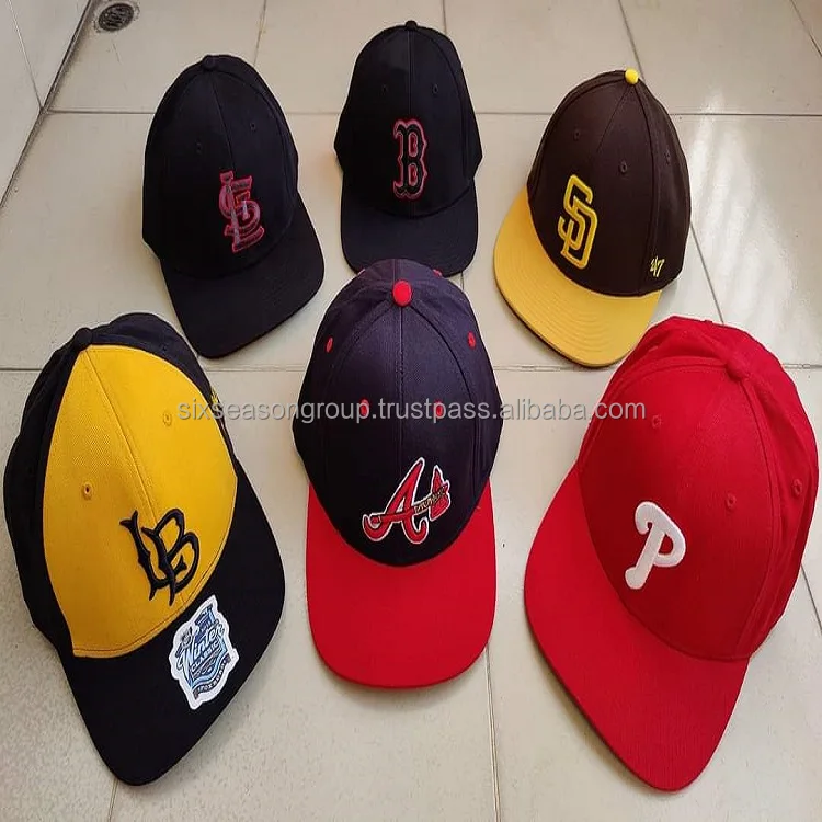 Hot Sale Custom 3d Embroidery LA Logo SportsCap's 6 Panel BaseballCap ...