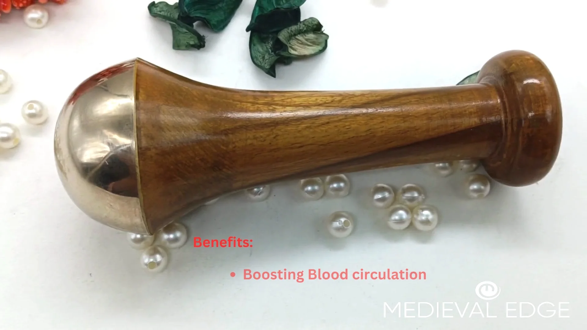 Tcm Products Small Face Kansa Wand Face Massager Detoxification Anti ...