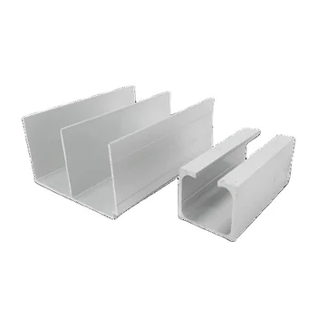 Customized Extruded Aluminum Wardrobe Sliding Door Metal Frame ...