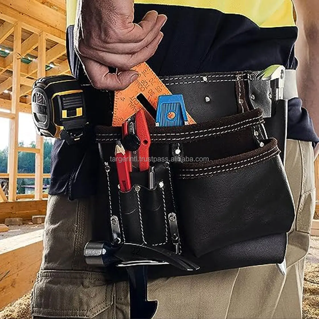 Occidental Leather Tool Belt Heavy Duty Construction Carpenter Leather ...