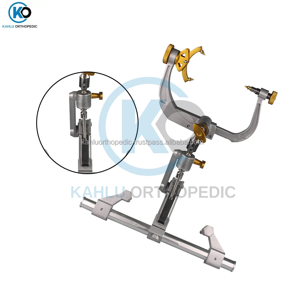 Hospital Use Surgical Medical Three Pin Mayfield Head Skull Clamp Frame ...