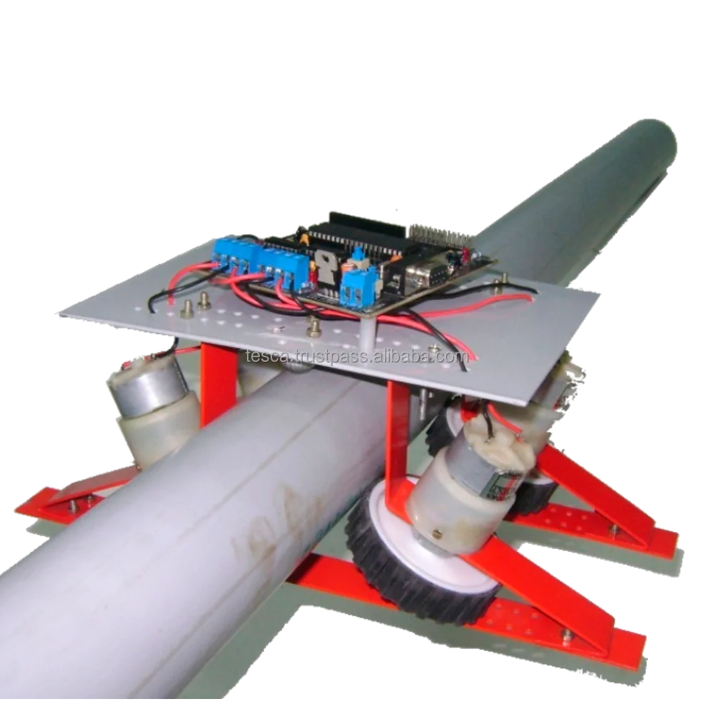 Pipe Climbing Robot Based On 8051 Micro Controller - Buy Robotics,Pipe ...