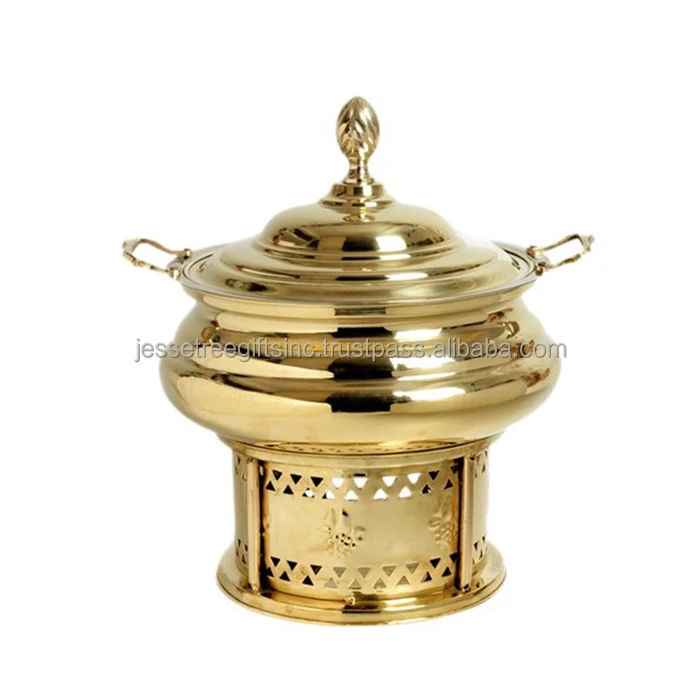 Stainless Steel Luxury Chafing Dish Buffet With Copper Plating ...