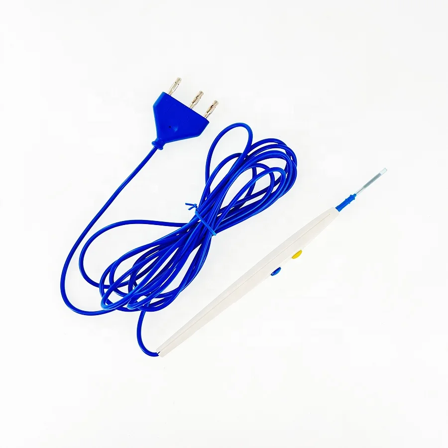 Esu Diathermy White Circle Button Medical Hand Control Disposable ...