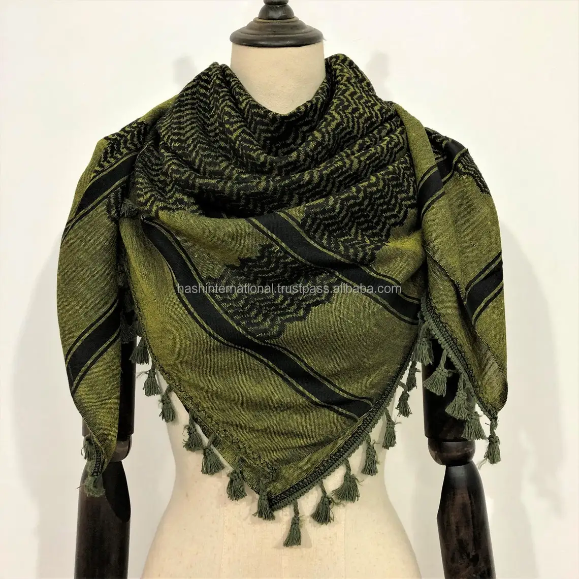 Adult Men Arab Head Scarf Head Cover Keffiyeh Middle East Desert ...