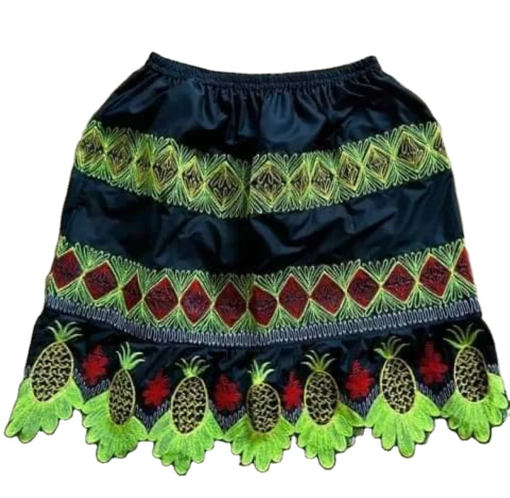 Embroidered Hawaiian Polynesian Skirts Embroidery Women Customised High ...