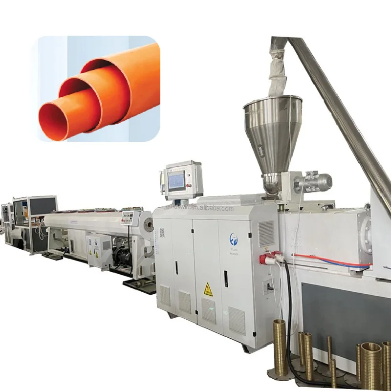 Plastic Cpvc Pvc Upvc Plastic Pipe Extruder Machine Production Line ...