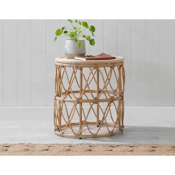 Best Selling High Quality Rattan Side Table Natural Rattan Stool ...