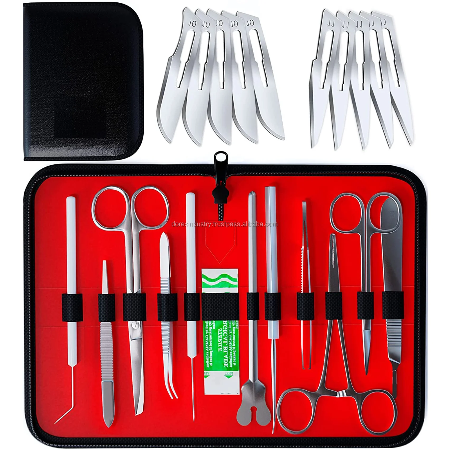 Advanced Dissection Kit Biology Lab Anatomy Dissecting Set For Medical ...