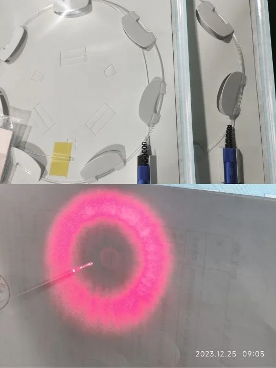 Fiber Laser Optical Radial Fiber Ring 600um Hemorrhoids Fistula EVLT ...